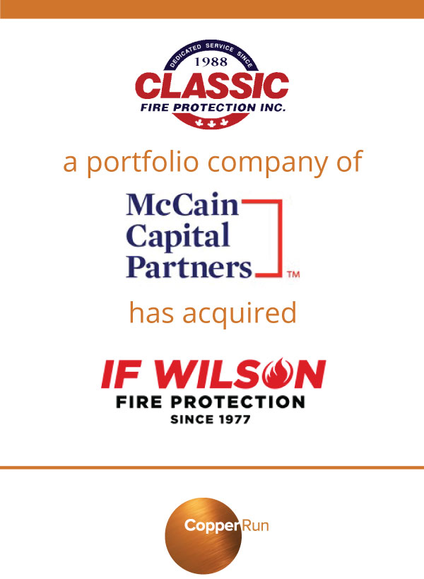 Classic Fire Protection, Inc. has acquired IF Wilson Fire Protection ...