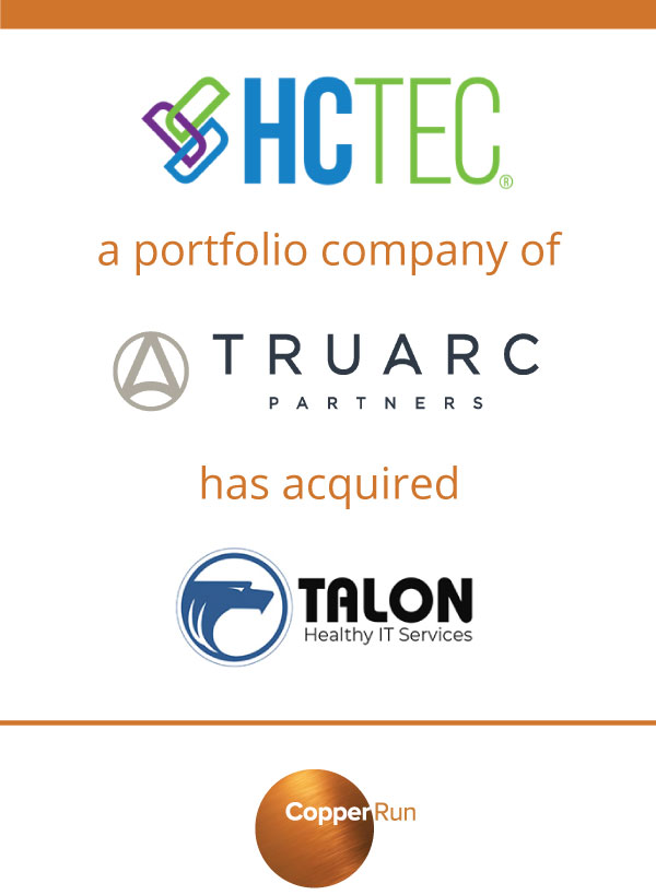 HCTec Partners, LLC has acquired Talon Healthy IT Services | Copper Run