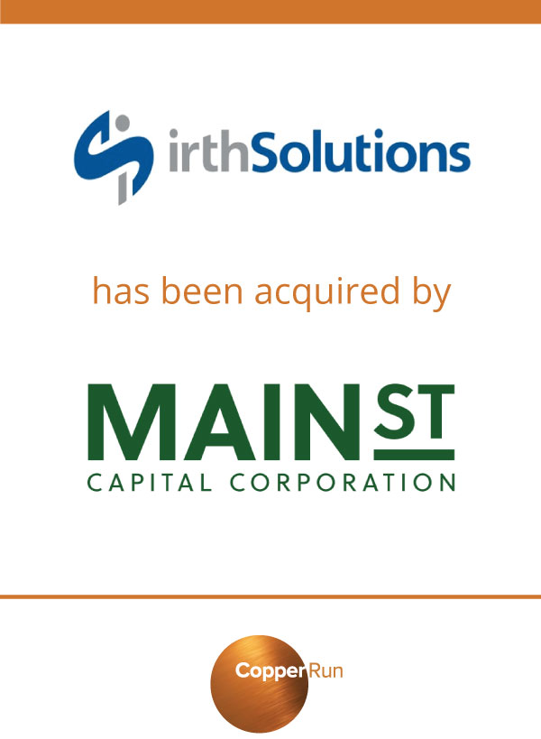 Irth Solutions has been acquired by Main St. Capital Corporation ...