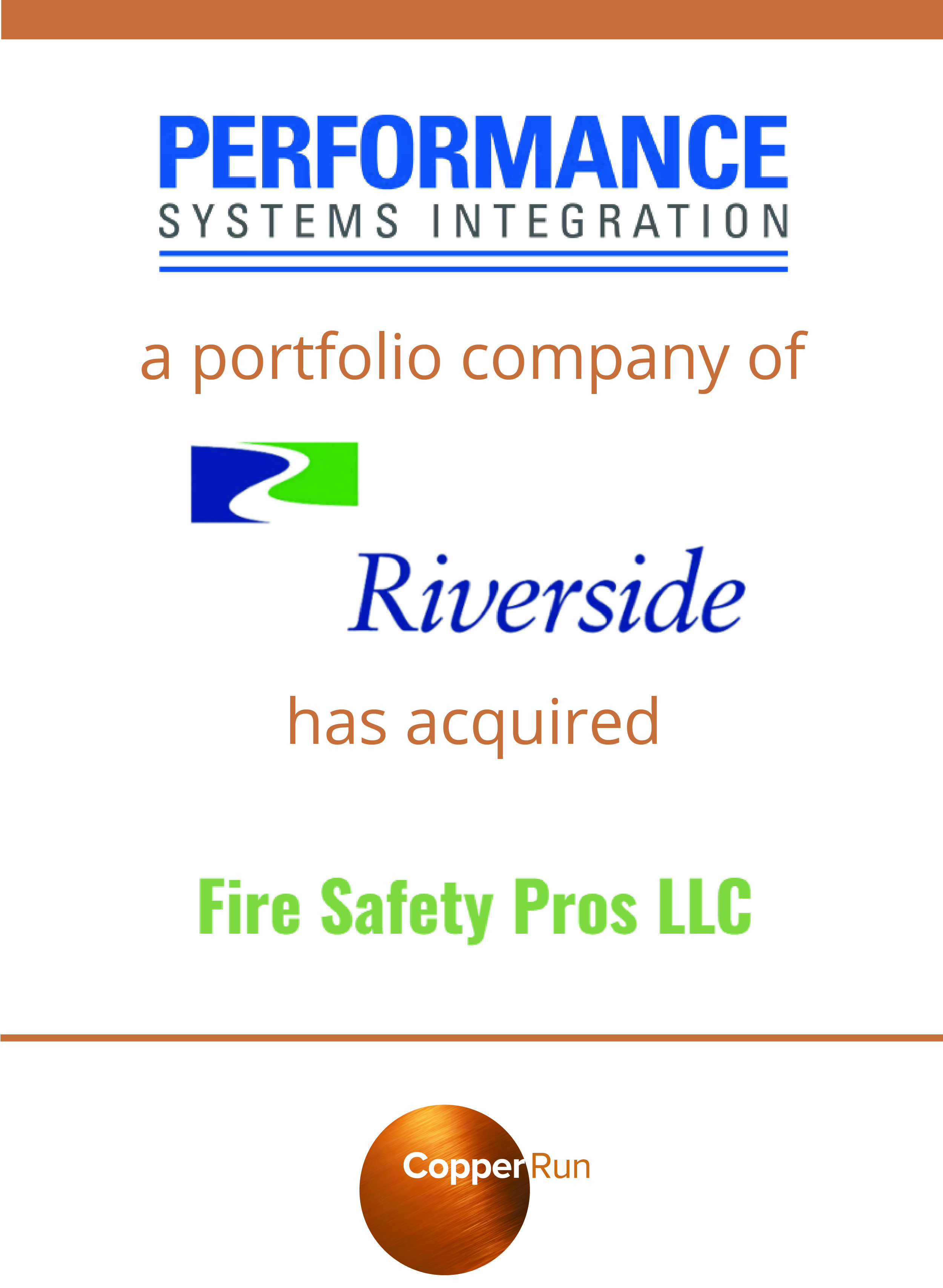 Performance Systems Integration, LLC has acquired Fire Safety Pros ...