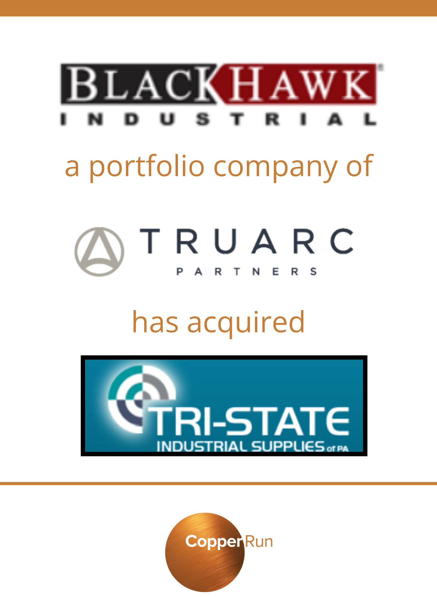 BlackHawk a portfolio company of TruArc Partners has acquired Tri-State | Copper Run