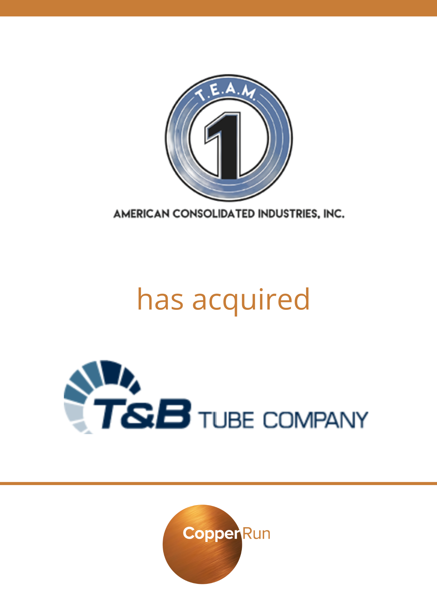 American Consolidated Industries has acquired T&B Tube Company, Inc ...